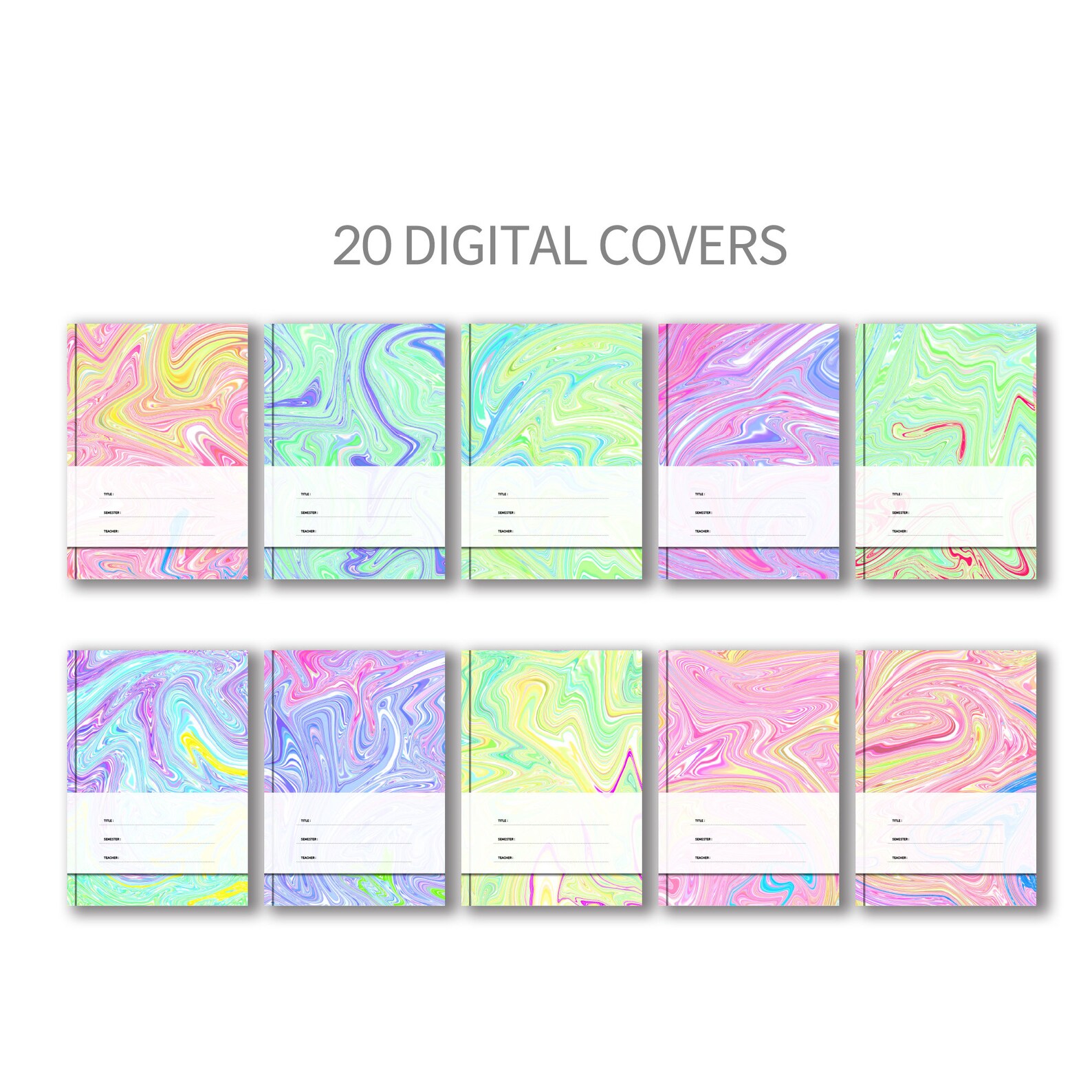20 Digital Covers 07 - Goodnotes Cover, Notability Cover - Letter, A4 ...