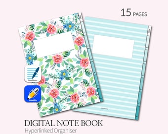 Language Study Notebook Goodnotes Notability Note Taking | Etsy