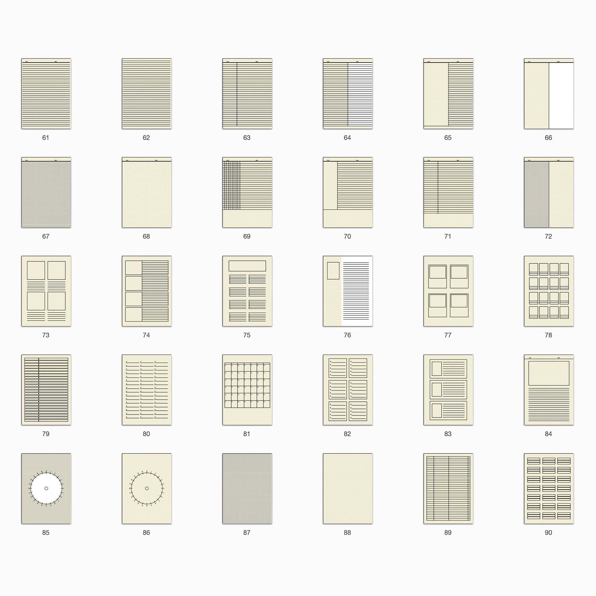 150+150pages[paper Texture-pastel03]goodnotes, Notability Notetaking ...