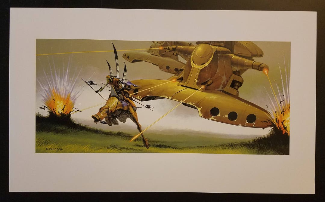 Vintage 1999 Star Wars the Phantom Menace Trade Federation Tank Assault ...