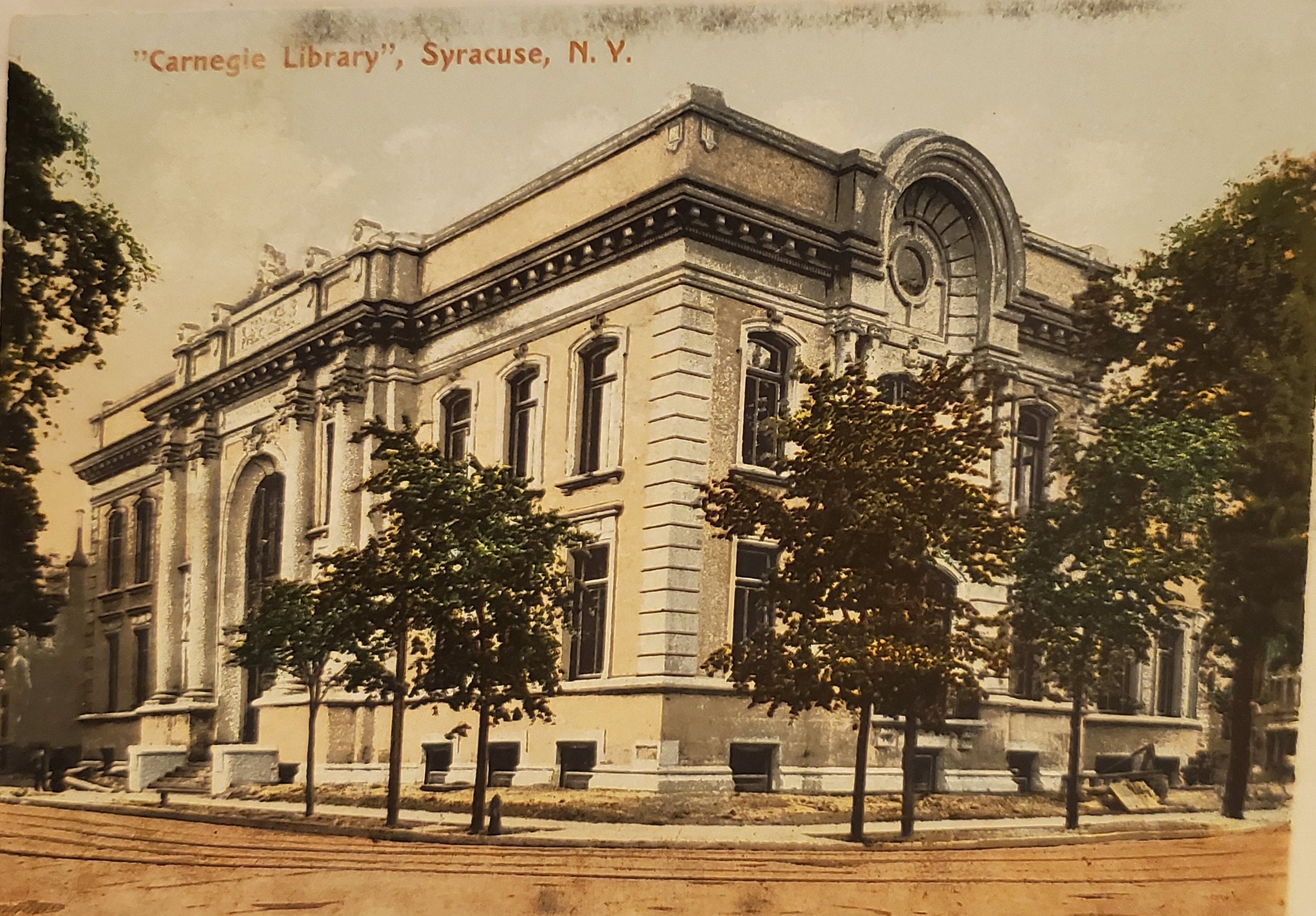 Carnegie Library Syracuse Map Downtown