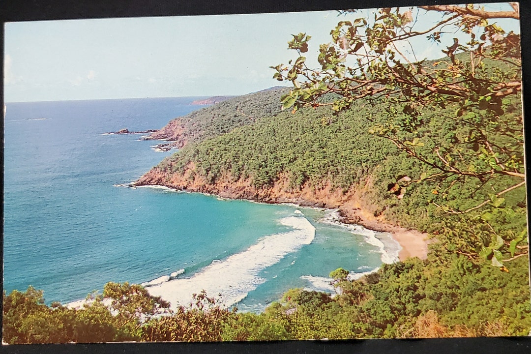 Postcard USVI Stumpy Bay St Thomas Virgin Islands - Etsy