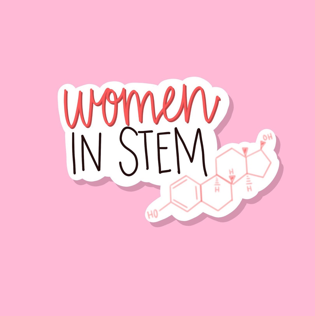 Women in STEM Sticker: Waterproof Laptop Decal, Science Gift - Etsy