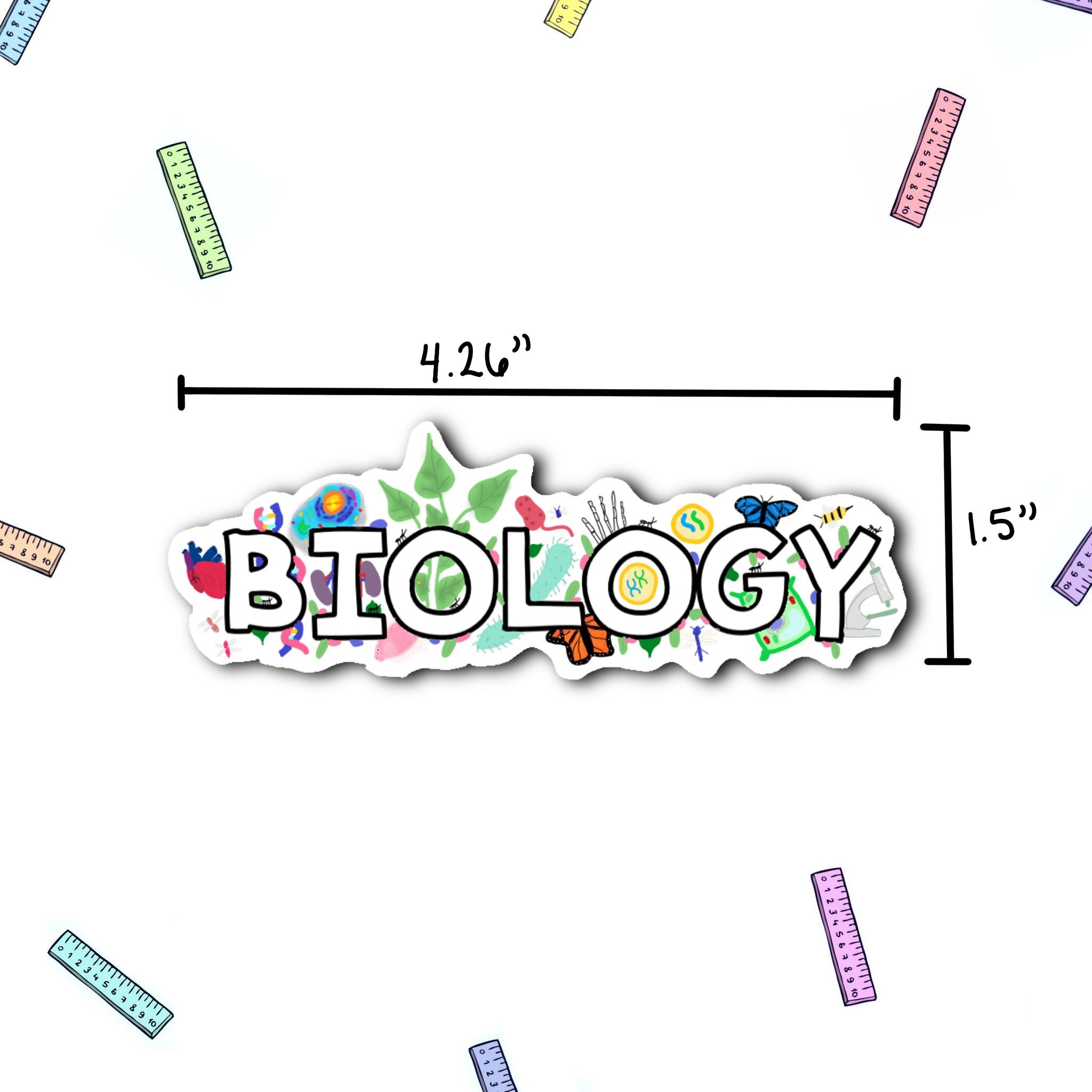 Biology Sticker Science Sticker Gift for Science Teachers - Etsy