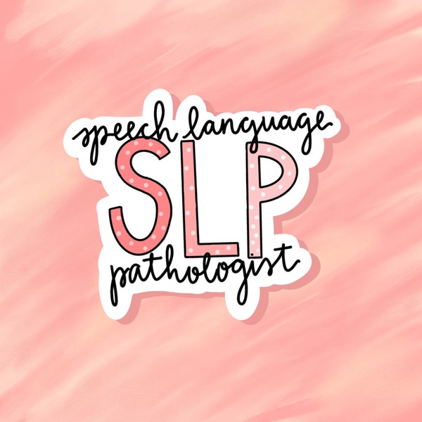 Slp Stickers - Etsy