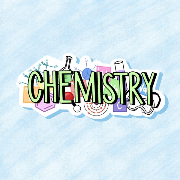 Chemistry Student Stickers - Etsy