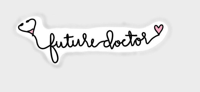 Future Doctor Sticker Gifts for Pre-Meds Pre-Med Student | Etsy