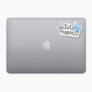 Future Pharmacist Sticker: Waterproof Laptop Decal - Etsy
