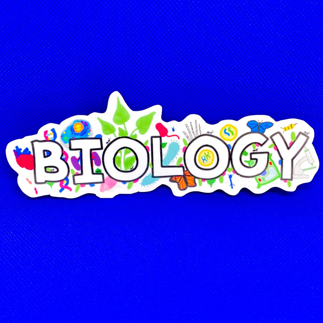 Biology Sticker, Science Sticker, Gift for Science Teachers, Gift for ...