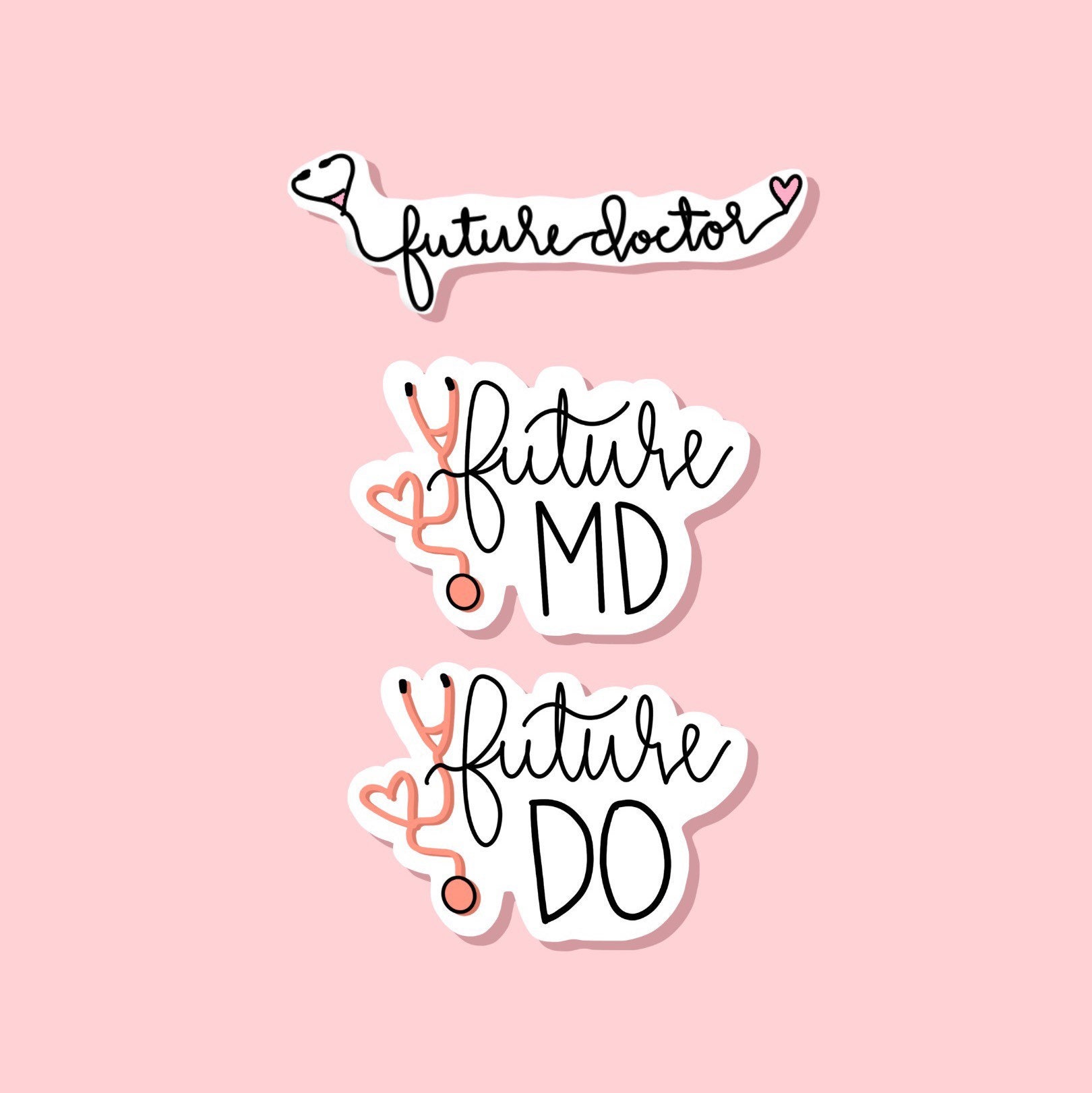 Future Doctor Sticker: Pre-med Student Gift, Waterproof Laptop Decal - Etsy