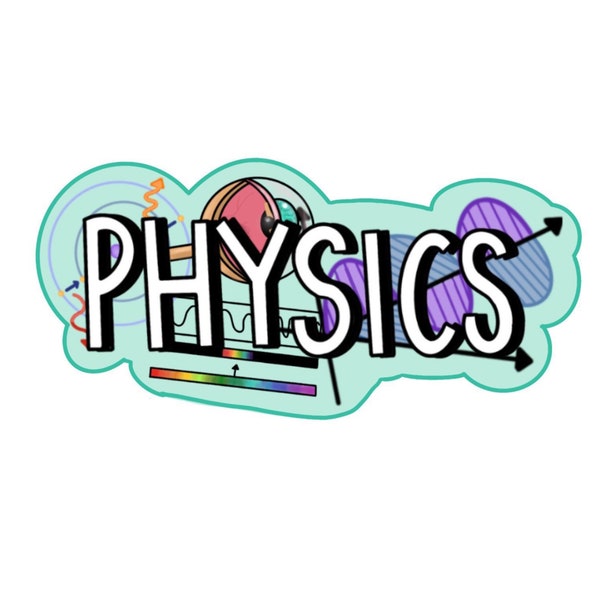Physics Laptop Stickers - Etsy