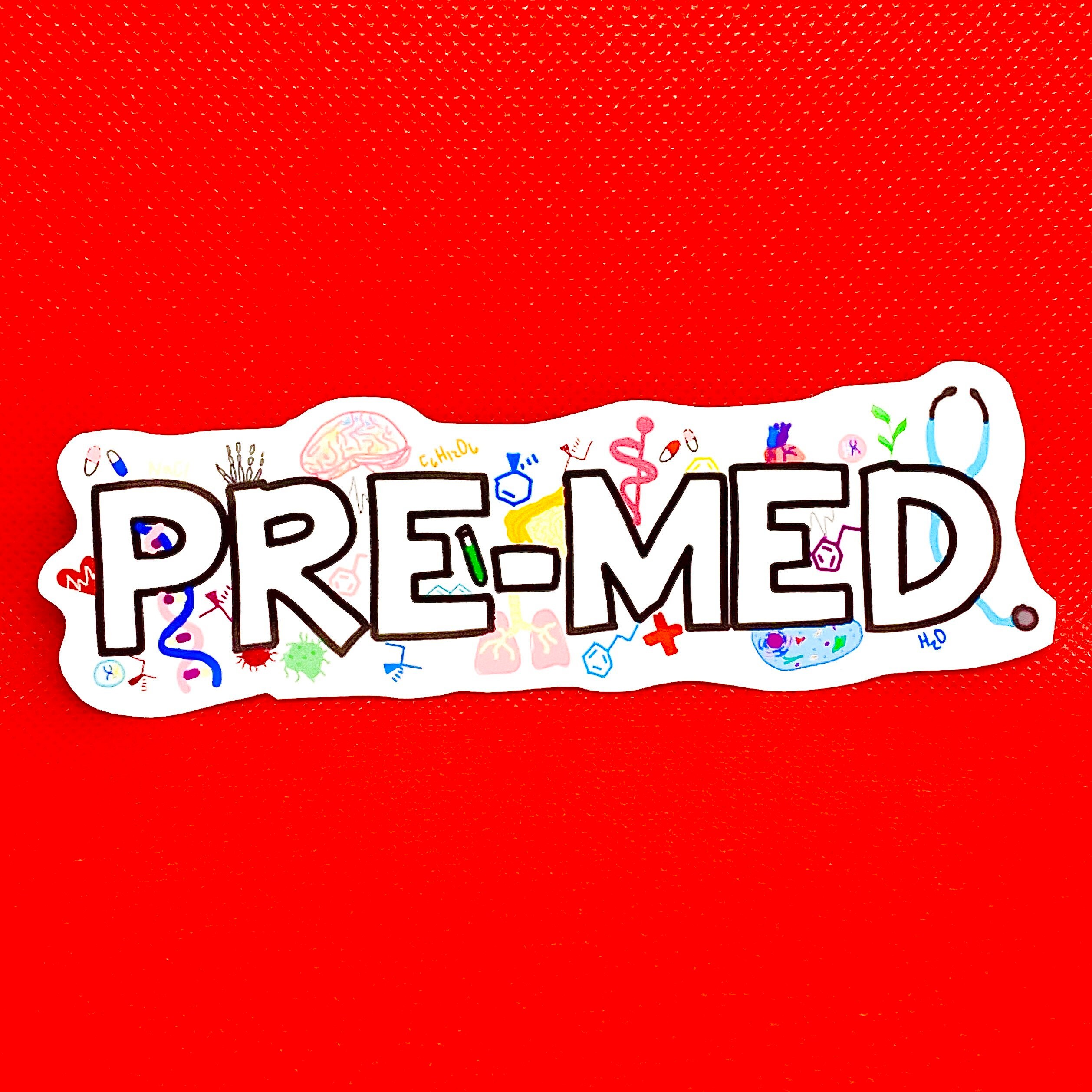 Pre-med Sticker Gifts for Pre-meds Pre-med Student Gifts | Etsy