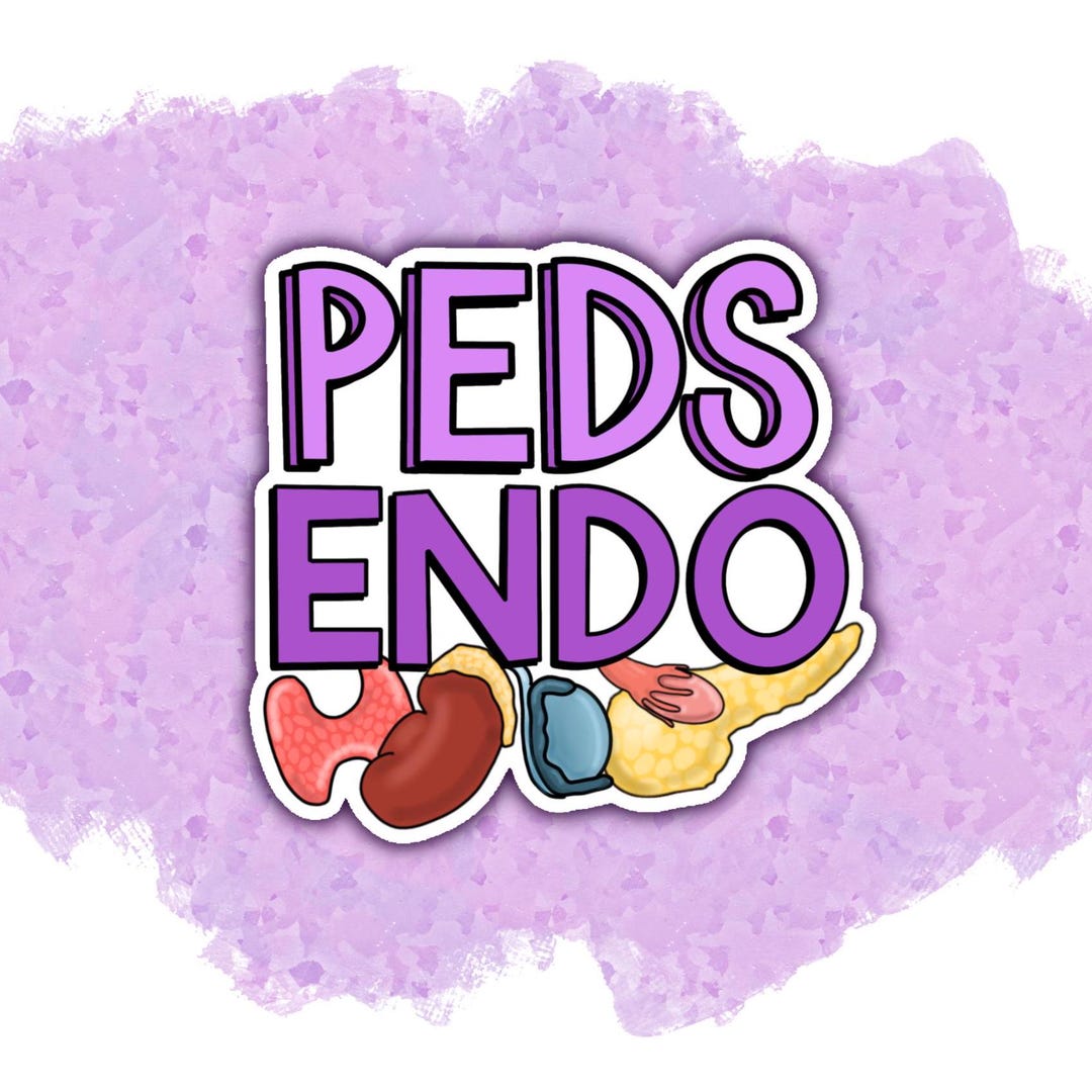 Pediatric Endocrinology Sticker, Peds Endo, Peds Endocrinologist ...