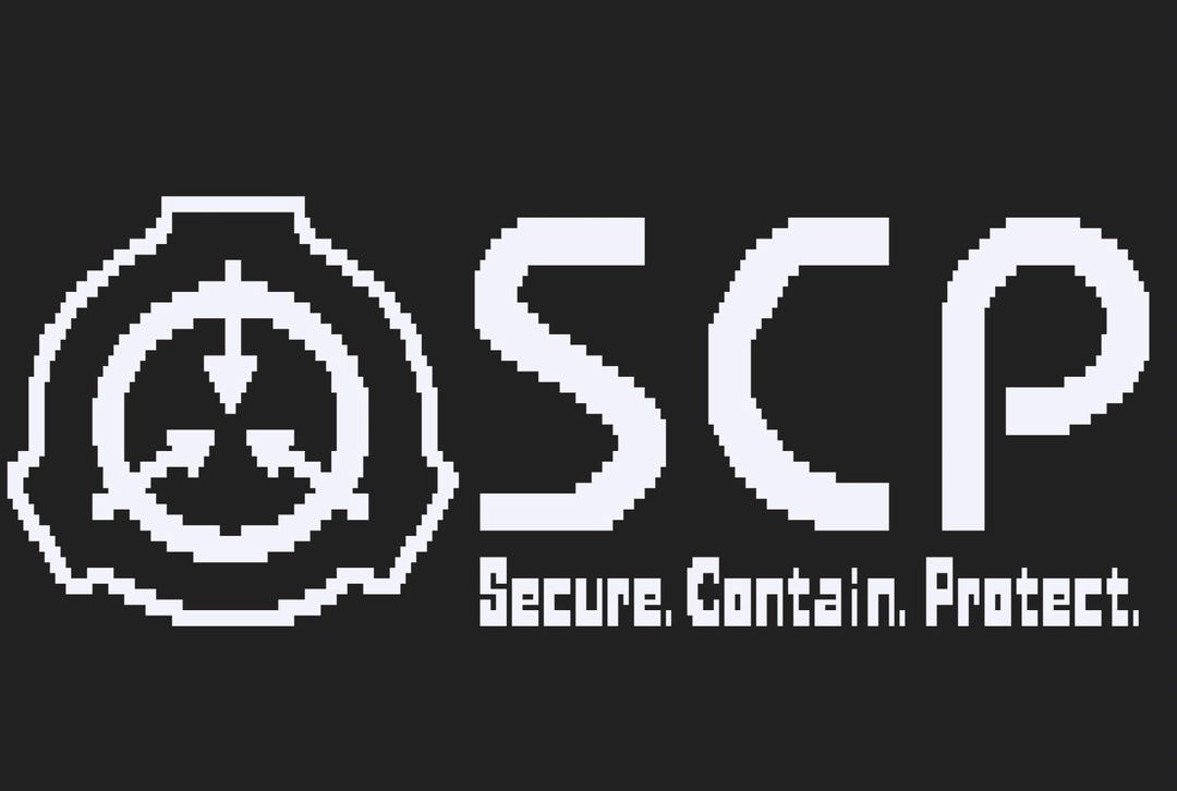 SCP Containment Breach Logo Overlay Mosaic Crochet Pattern - Etsy