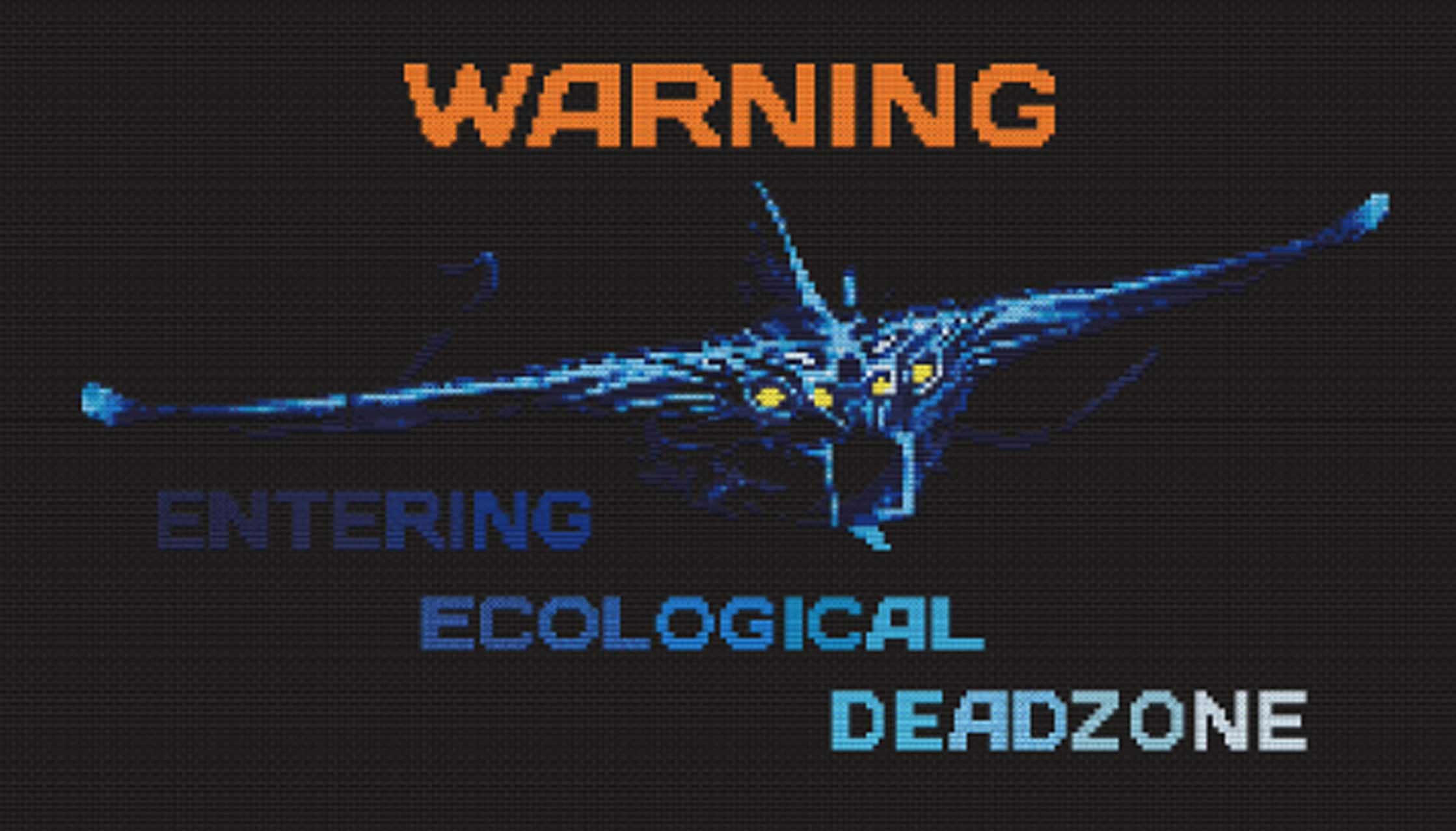 Subnautica Ecological Deadzone Ghost Leviathan Cross Stitch Pattern ...