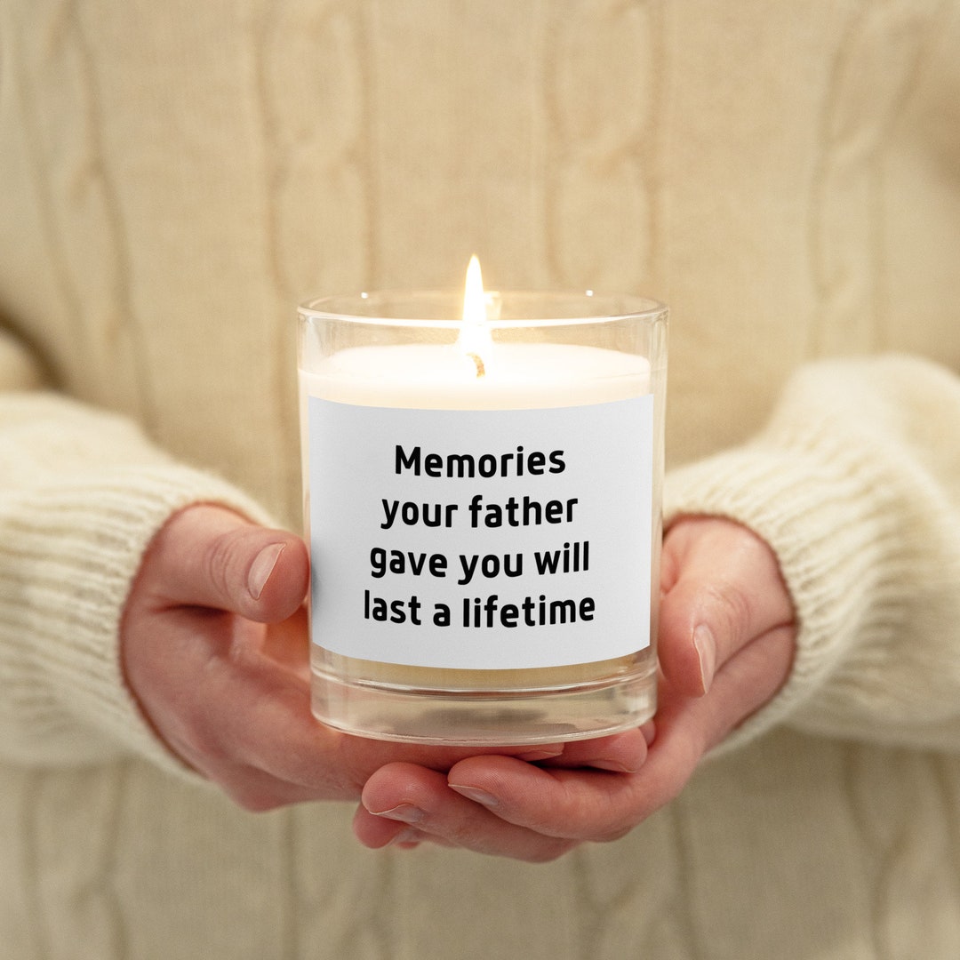 Bereavement Gift Loss of Father Loss of Father Gifts Candles for Loved ...