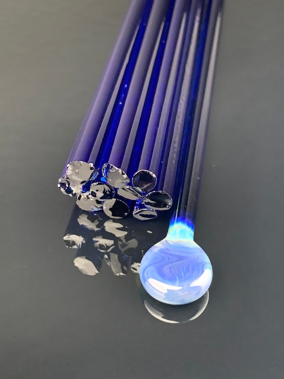 Dark Blue Amber/purple Color Rod Borosilicate Coe33 | Etsy