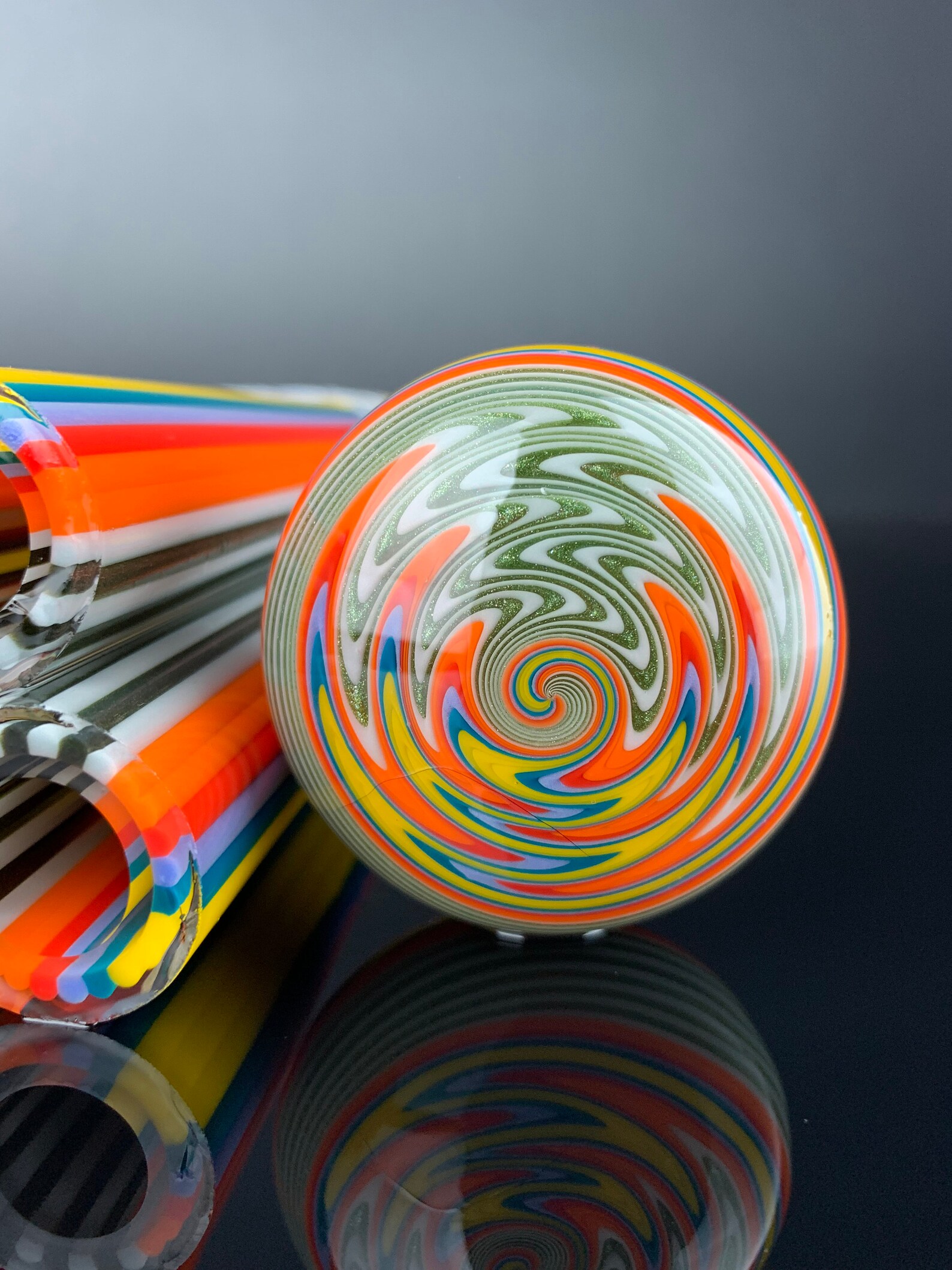 Sparkle Party- Vac Stack Tubing - Borosilicate Glass - COE 33 ...