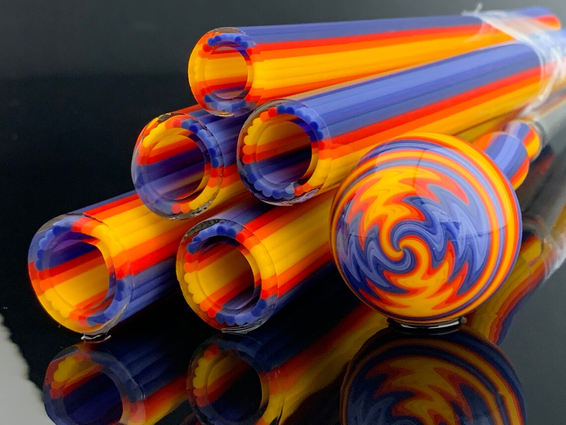 Grape Fire - Vac Stack - Borosilicate Glass Tubing - COE 33 - Linework ...