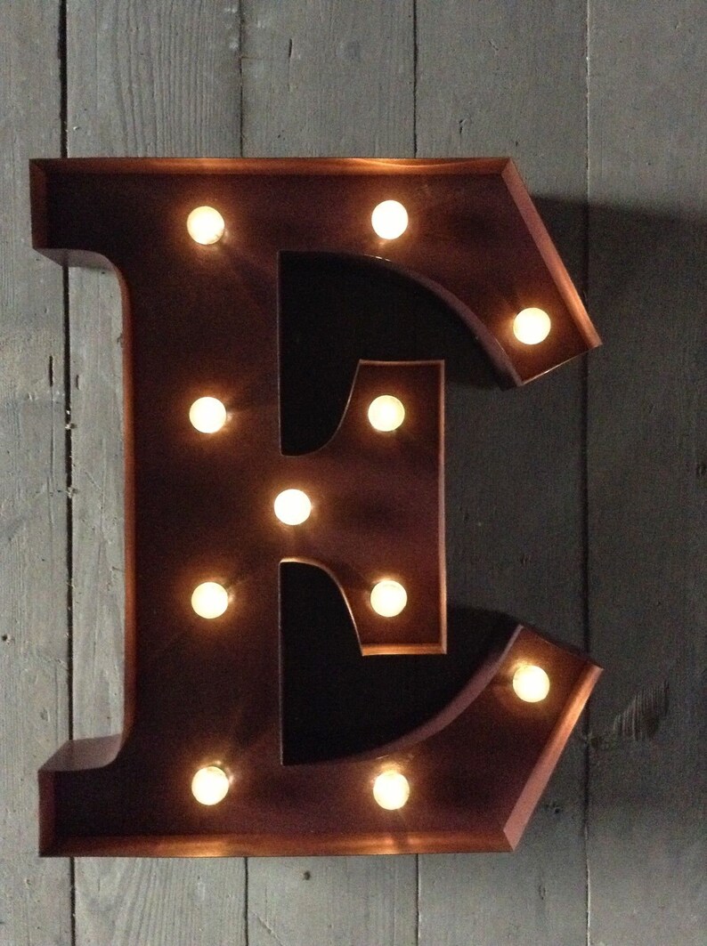 LED Carnival Circus Light up Alphabet Letters Large 33 Cm | Etsy UK