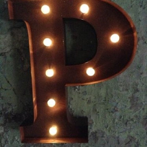 Standing Alphabet P - Etsy