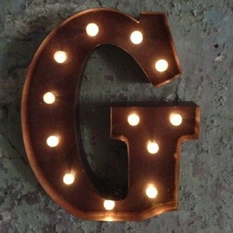 Letter Lights - Etsy UK