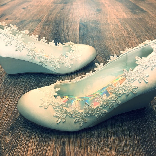 Ivory Wedges - Etsy