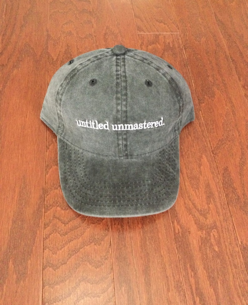 Kendrick Lamar Untitled Unmastered Hat - Etsy