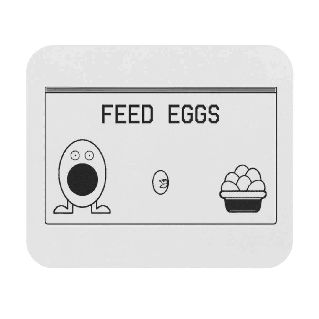 Feed Eggs Mouse Pad Tim Robinson Zipline ITYSL Funny Decor - Etsy