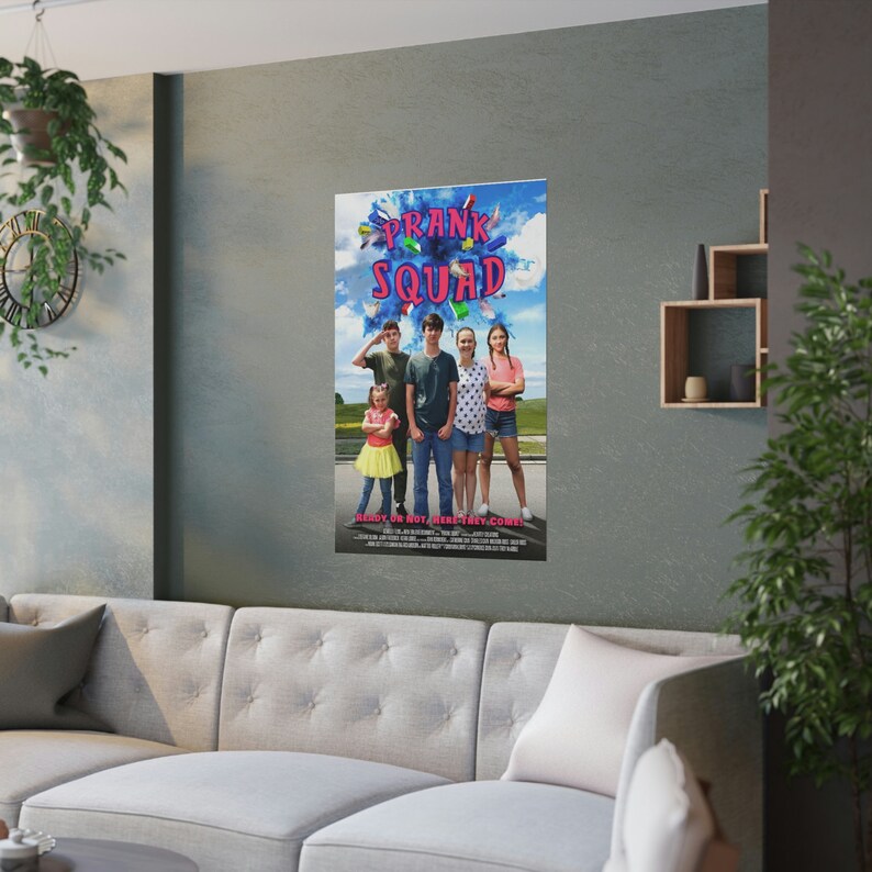 PRANK SQUAD: Satin Poster - Etsy