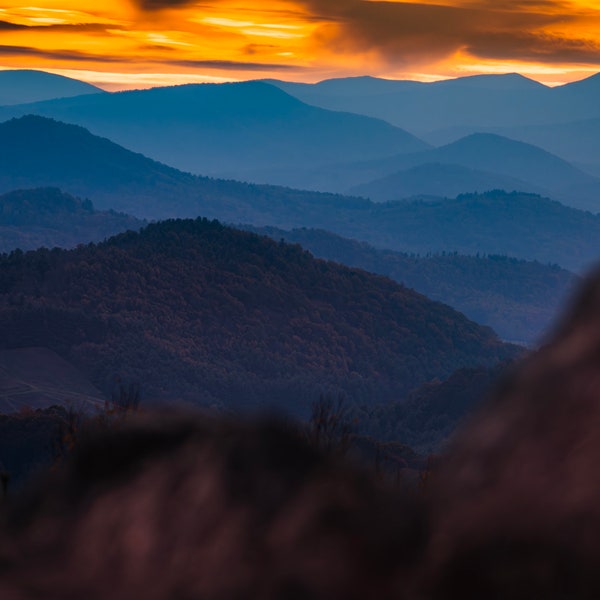 Blue Ridge Mountains Photography Print - Etsy