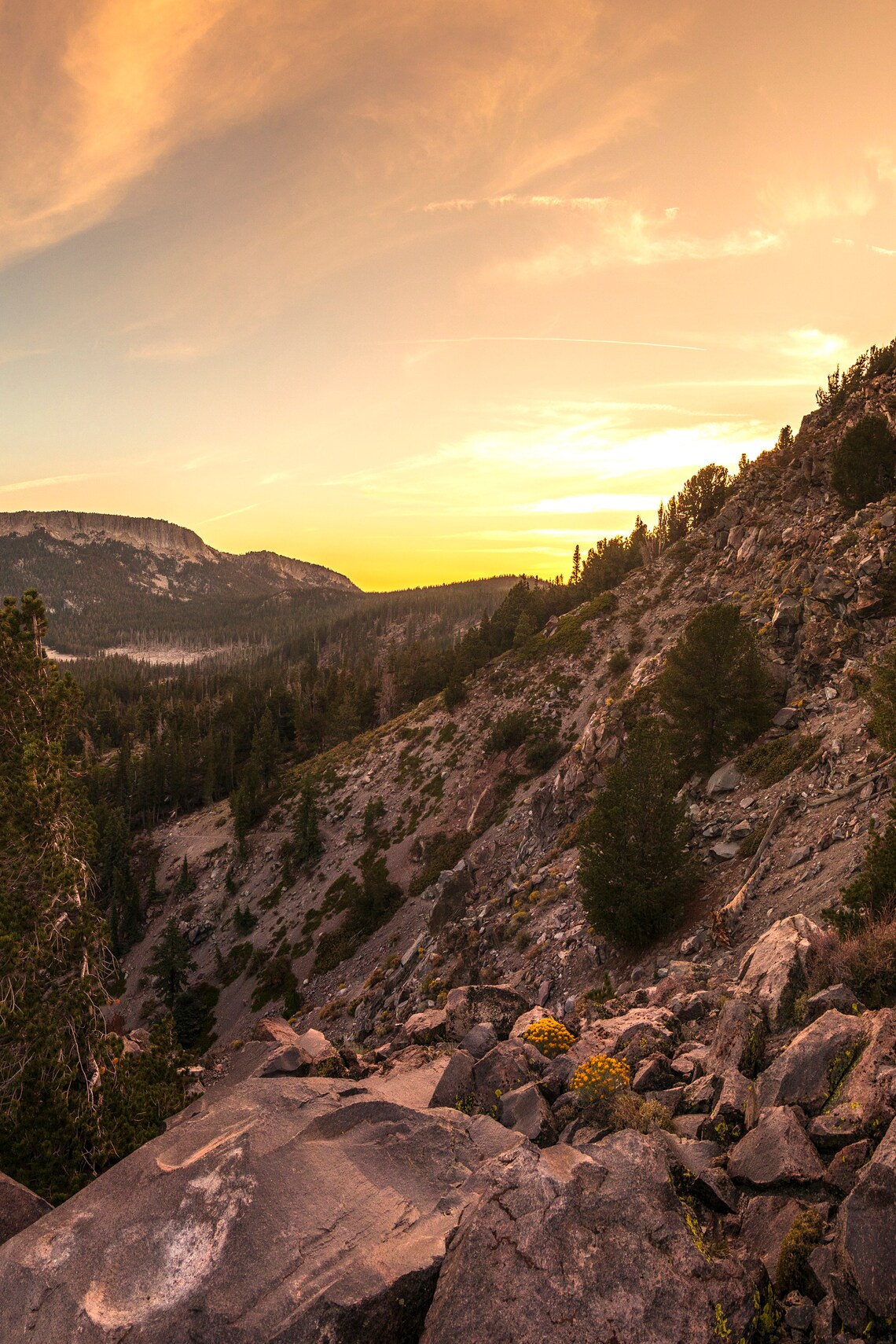 Mountain Sunset Panorama (mammoth Lakes, CA) | Landscape | Photography ...