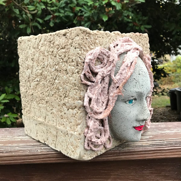 Hypertufa Garden Art - Etsy