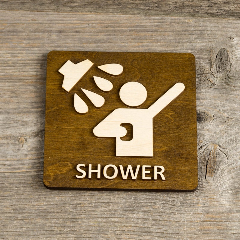Shower Door Decal - Etsy