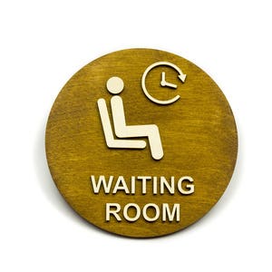 Waiting Room Sign Queue at Workplace Co-working Hotel - Etsy