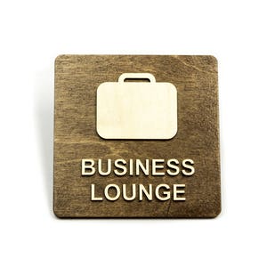 Business Lounge Door Sign, Executive Lounge, Workplace, Co-working ...