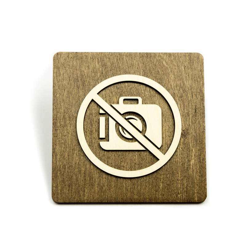 No Video Recording Sign - Etsy