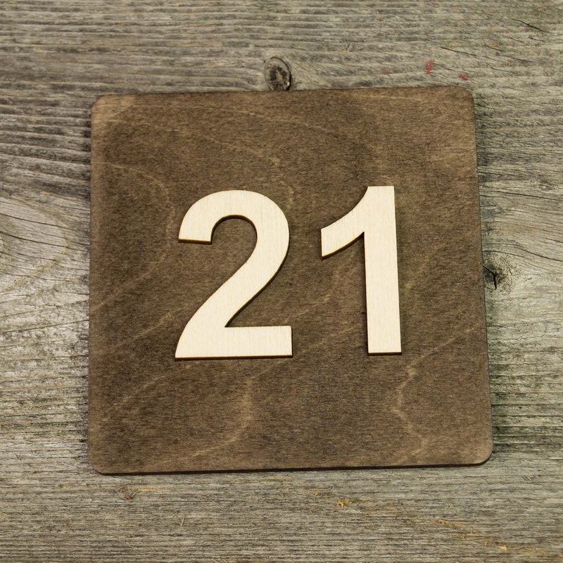 Hotel Room Number Plates - Etsy