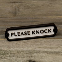 Please Knock - Etsy