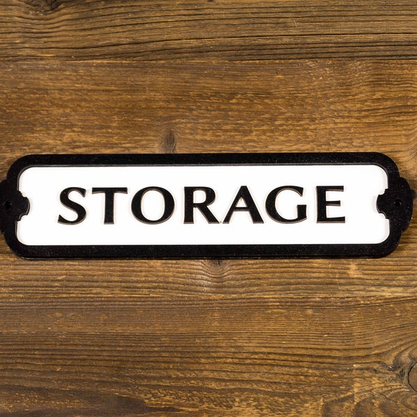 Personalized Storage Room Sign - Etsy
