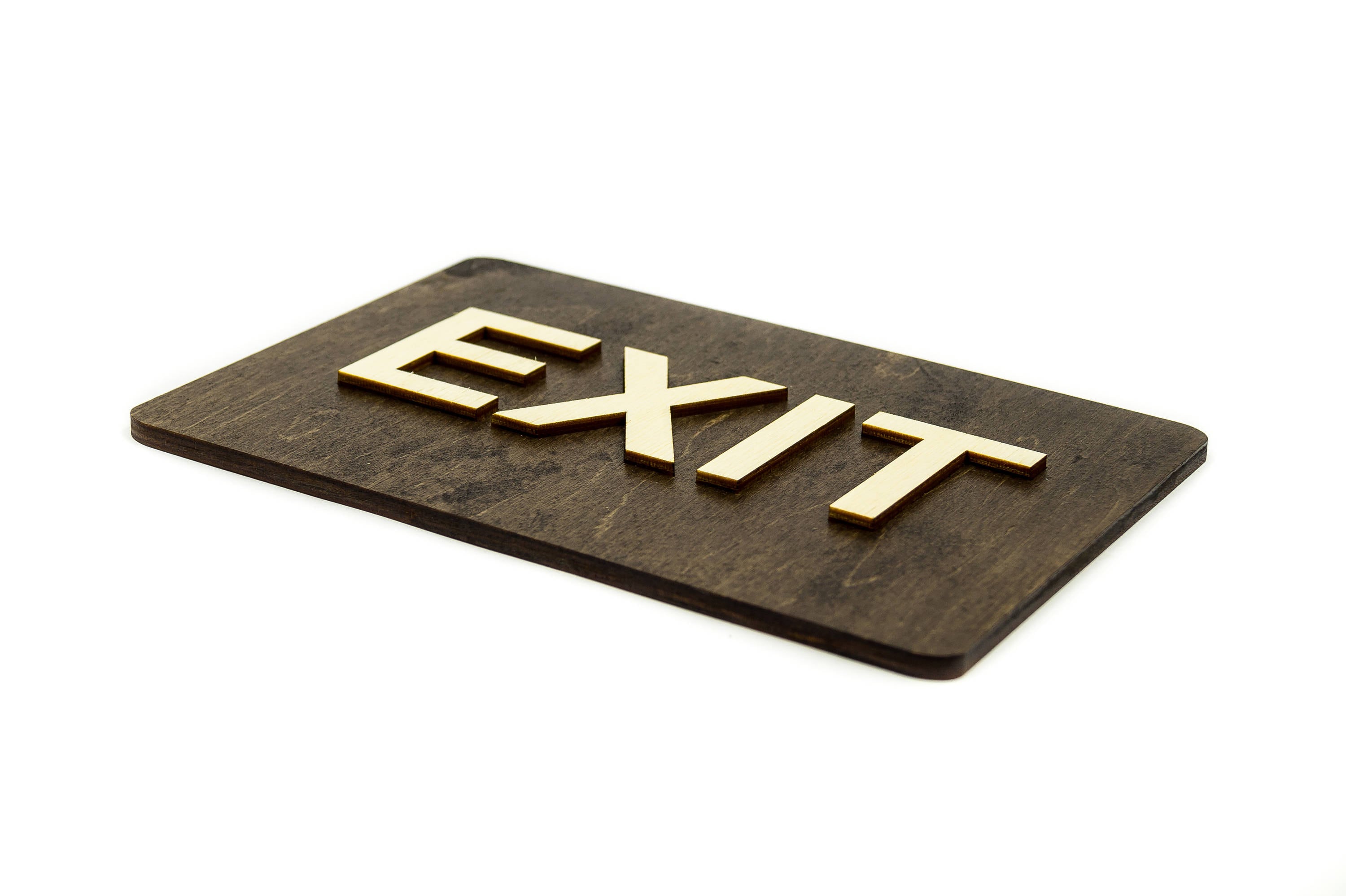 Exit Sign, WC Sign, Restroom Door Sign, Office, Restaurant, Hotel, Bar ...