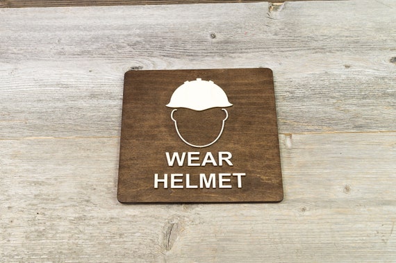 Safety Helmet Sign Board
