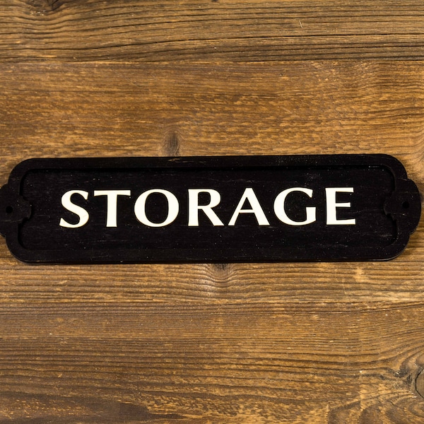Personalized Storage Room Sign - Etsy