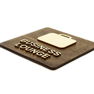 Business Lounge Door Sign, Executive Lounge, Workplace, Co-working ...