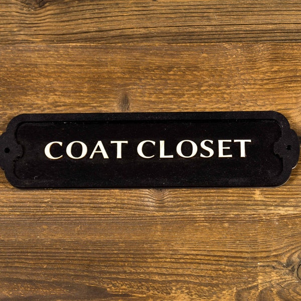 Vintage Coat Sign - Etsy
