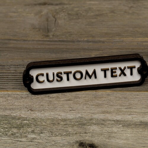 12 Inch Wide Custom Door Sign. Enter Any Text. British Railway - Etsy