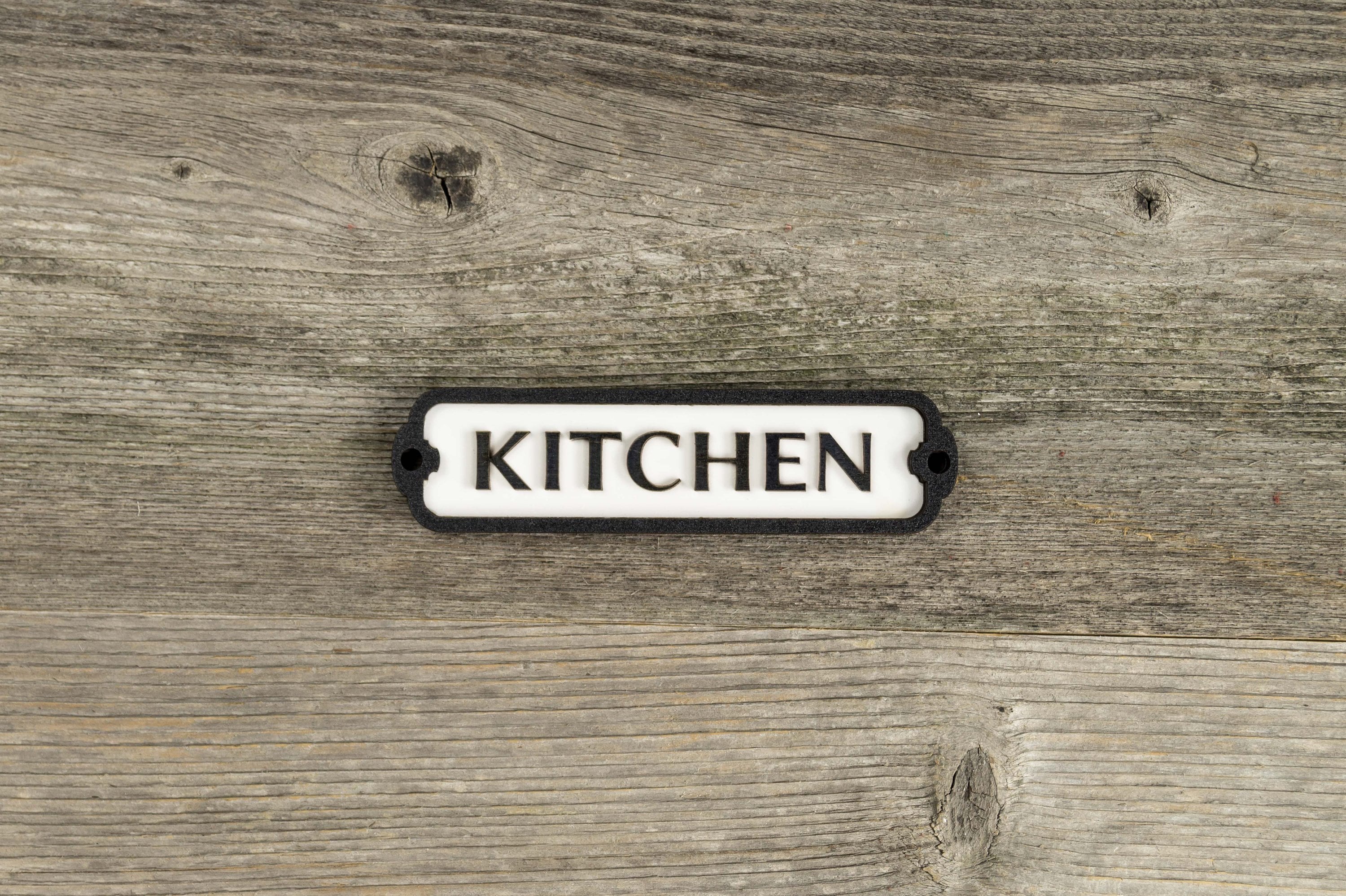 Wooden Kitchen Door Sign. Vintage British Railway Style. - Etsy