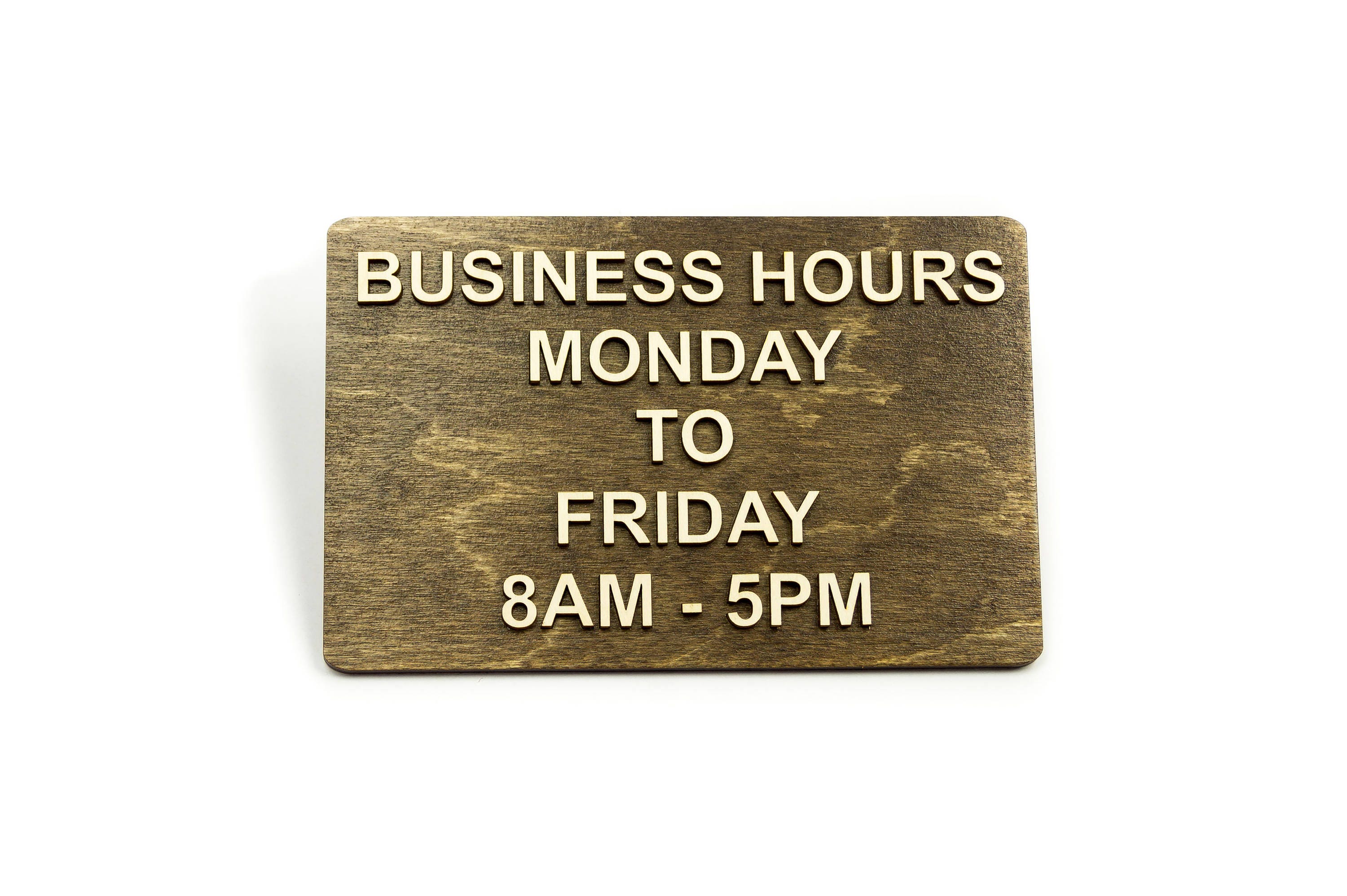 Business Hours Sign, Opening Hours, Office, Restaurant, Hotel, Bar ...