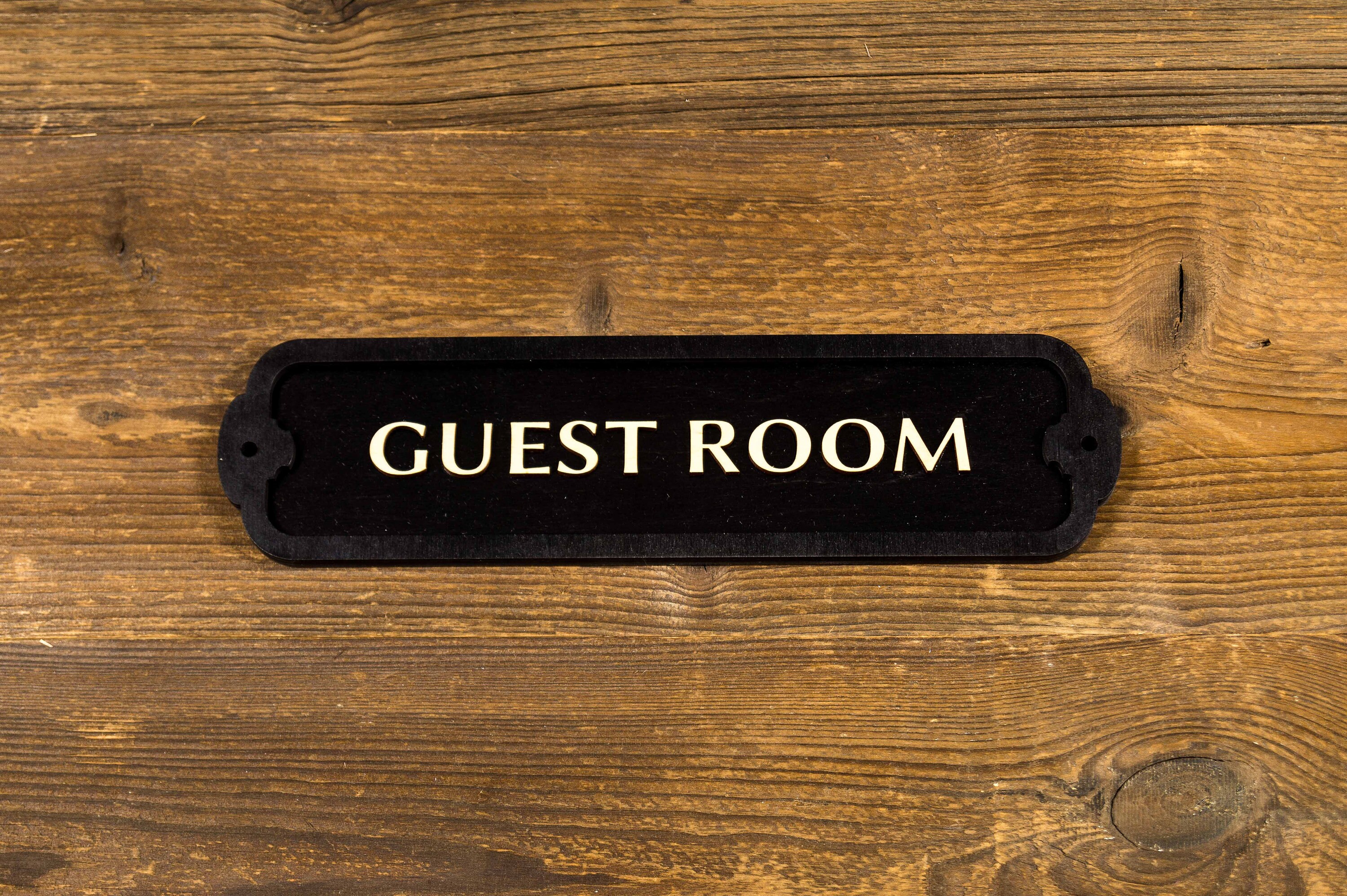 Guest Room Door Sign. Vintage Style Wall Plate. - Etsy Australia