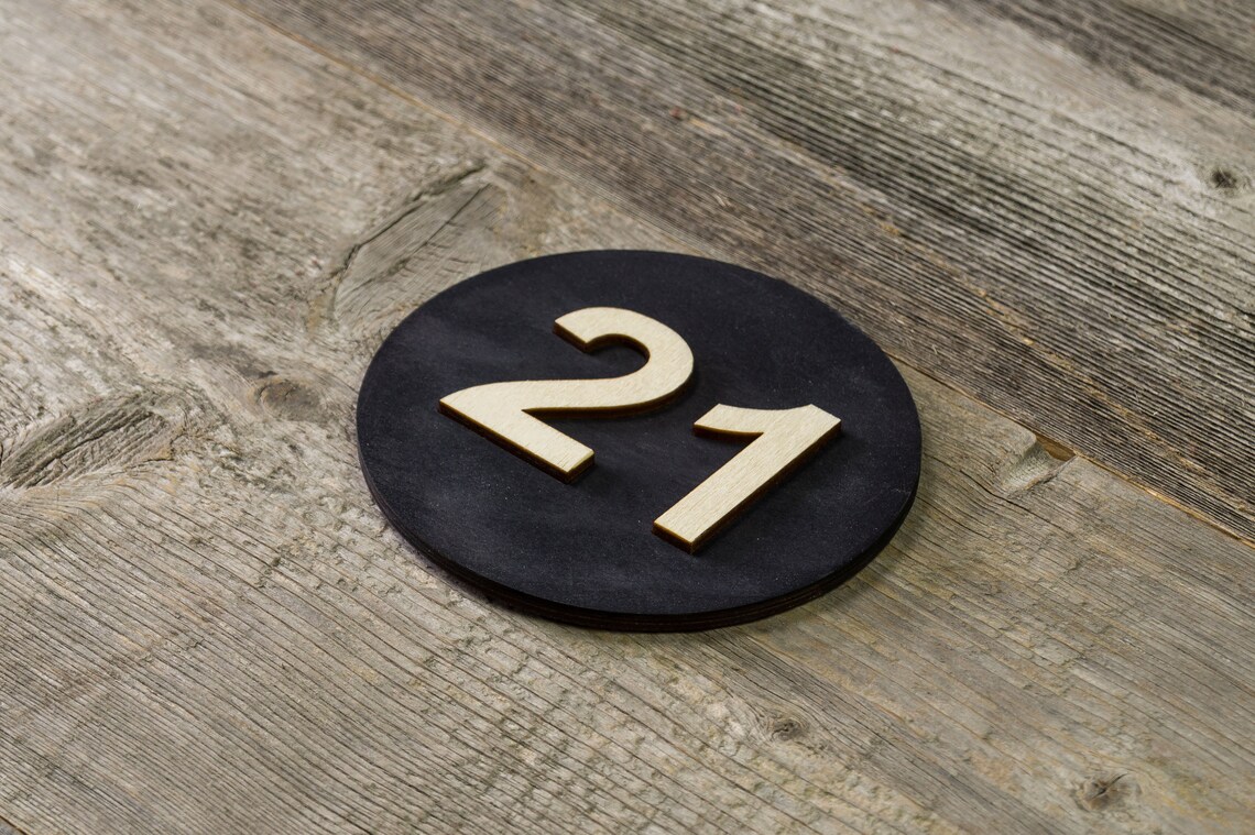 Door Number Wooden Sign. Hotel Signage. Company Signage. Room - Etsy